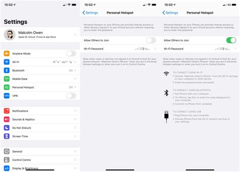 How To Tether Your Mac Or Ipad To Your Iphone With Personal Hotspot