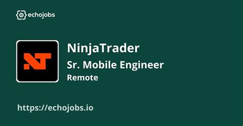 Ninjatrader Is Hiring Sr Mobile Engineer Flutter Usd 145k 145k Remote Git React Flutter Api