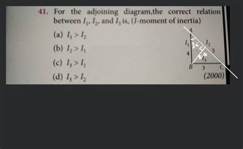 For The Adjoining Diagram The Correct Relation Between I1 I2 And I3