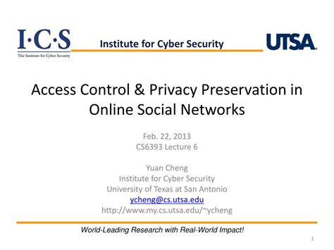 Ppt Access Control And Privacy Preservation In Online Social Networks Powerpoint Presentation