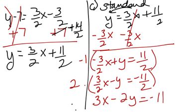 Alg Write Eq Of Parallel Line Educreations