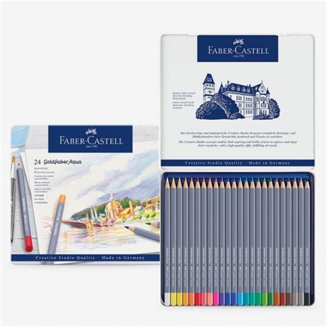 Buy Faber Castell Goldfaber Aqua Watercolour Pencil 24 Pieces