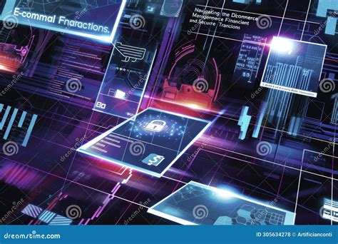 Infrastructure Of The Technology With Fast Light Line Decoration Stock