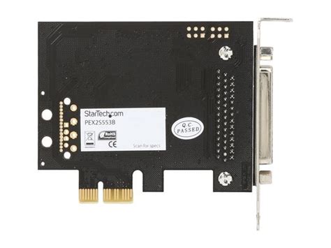 StarTech Com 2 Port RS232 PCI Express Serial Card W Breakout Cable Model PEX2S553B Newegg Ca