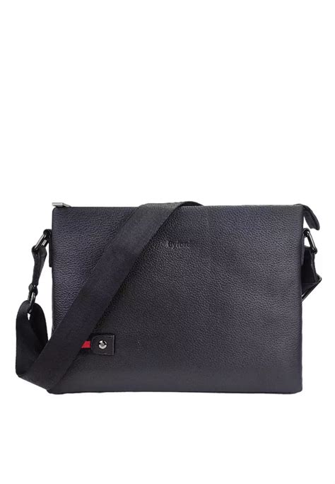 Jual Byford Byford Sling Bag Pria Kulit Original 2025 Zalora Indonesia