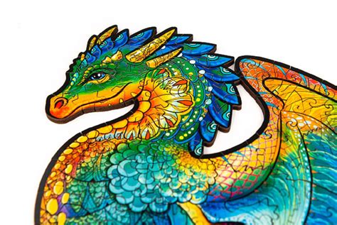 Купить Unidragon деревянный пазл "Оберегающий дракон" KS (43*25) в ...