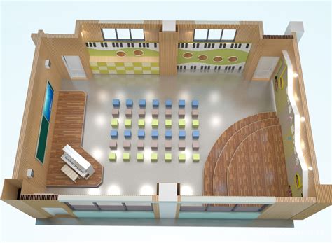 全日制小学学校教室设计改造16463030414640035 设计本装修效果图
