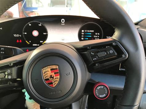 Custom Drive Mode Selector Switch Taycanforum Porsche Taycan