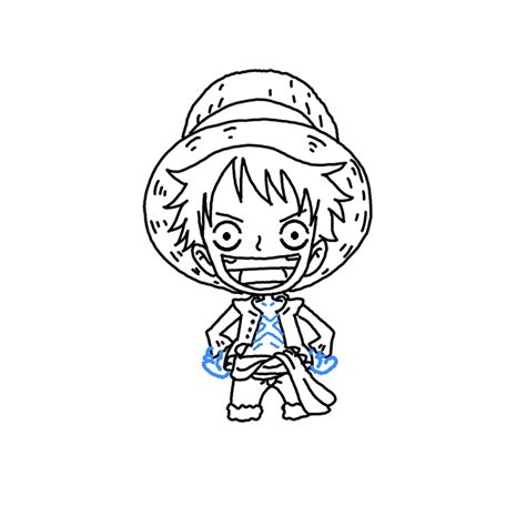 How To Draw Monkey D Luffy Step By Step Easy Drawing Guides Drawing Howtos
