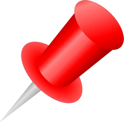 Push Pin Icon Vectors Graphic Art Designs In Editable Ai Eps Svg