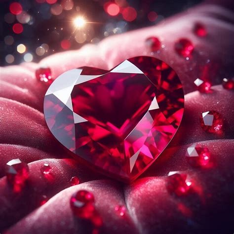 Ruby Stone Premium Ai Generated Image