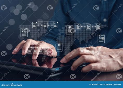 Data Analysis Of Document Ai Artificial Intelligence Process With