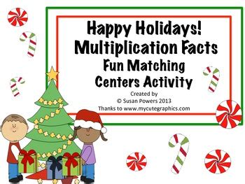 Matching Multiplication Facts Problem Solving Activities By Susan Powers