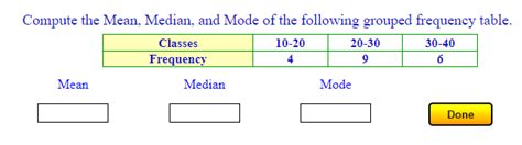 Solved Compute The Mean Median And Mode Of The Following Chegg Com