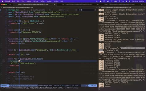 Unable To Use A Populated Database File In Ios · Issue 66 · Ospfranco React Native Quick Sqlite