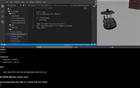 Problem About Odometry No Output ROS Basics In 5 Days Python The
