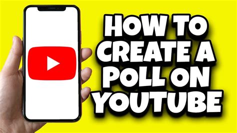 How To Create Poll On YouTube Quick Guide YouTube