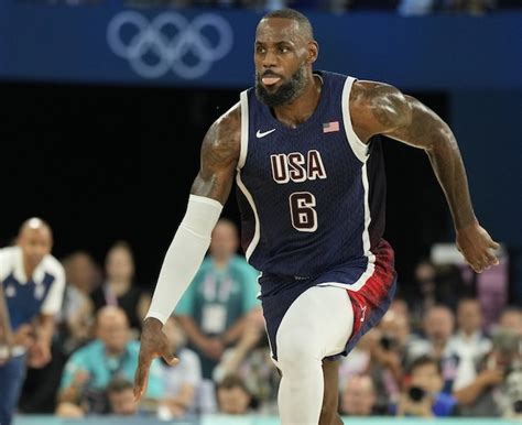 Usa Basketball Lebron James Named Mvp Of 2024 Olympics Basketball