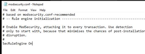 Installing Modsecurity Waf On Windows Server 2022 Iis