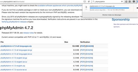 Pathros Instalar Phpmyadmin En Laravel Homestead En Mac