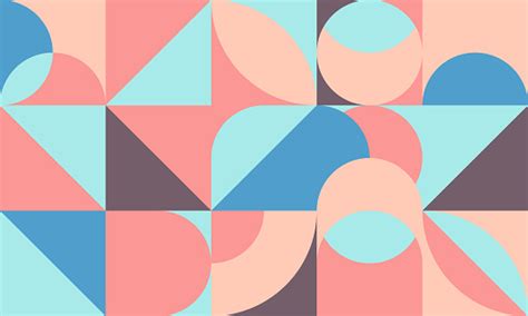 간단한 모양과 그림이있는 지오메트리 추상 패턴 스칸디나비아 스타일의 추상 벡터 패턴 웹 디자인 포스터 섬유 인쇄에 사용합니다 0명에 대한 스톡 벡터 아트 및 기타 이미지