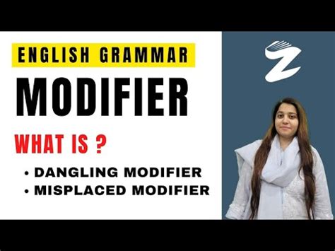 Modifier In English Grammar Use Of Modifiers And Their Types Dr Iqra CSS PMS