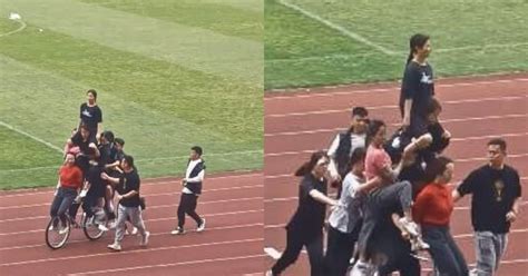 1 साइकिल पर चढ़ीं 10 लड़कियां दिखाया गजब का करतब आखिर में जो किया वो