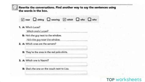 Unit 109 Workbook 09 Interactive Worksheet Topworksheets