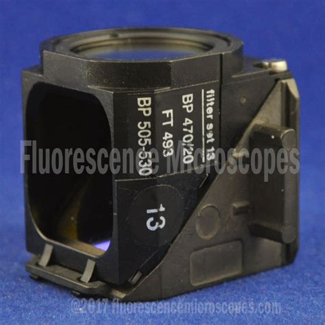Fluorescence Microscopes Zeiss Fluorescence Microscope Filter Set FITC GFP With Cube