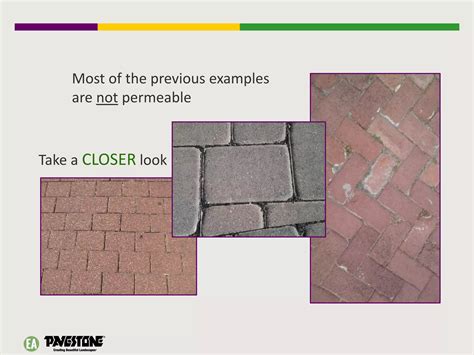 Permeable Pavers Missed Opportunities And Simplified Cross Sections Ppt