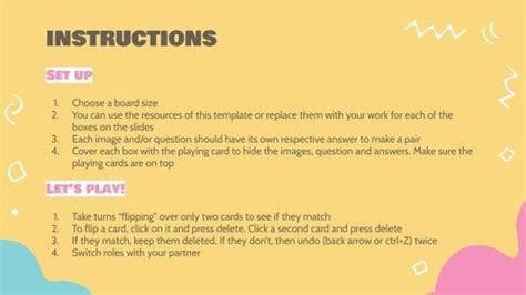 Memory Game Google Slides Theme PowerPoint Template