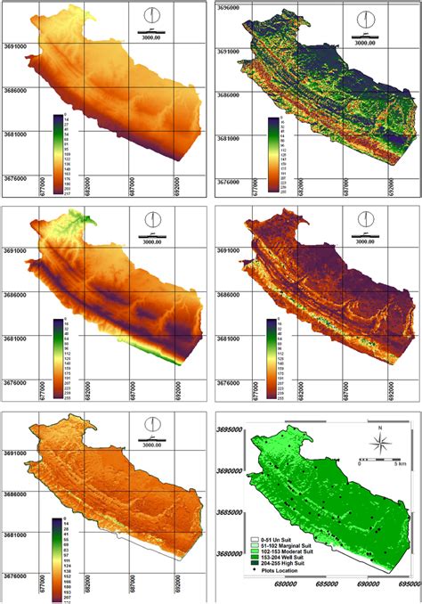 Fuzzy Maps Of Continuous Criteria As Well As Fuzzy And Classified Maps Download Scientific