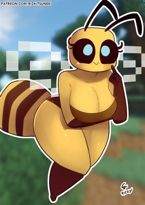 Post Bee Minecraft Rizkitsuneki