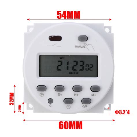 Timer Time Relay Switch Ac Dc 12v 16a Programmable Vicedeal