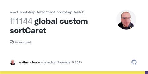 Global Custom Sortcaret · Issue 1144 · React Bootstrap Tablereact