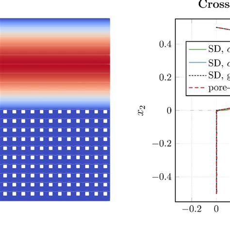 Microscale Velocity Field Left And Tangential Velocity Profiles