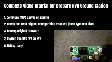 Openipc Fpv Nvr Ground Station Youtube