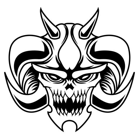 Demon Head Logo