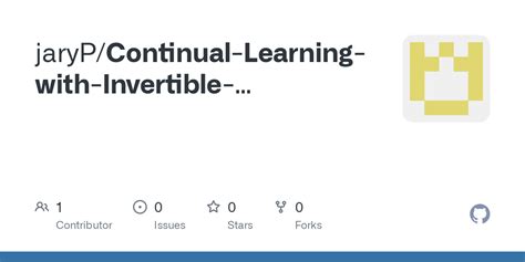 Github Jarypcontinual Learning With Invertible Generative Models