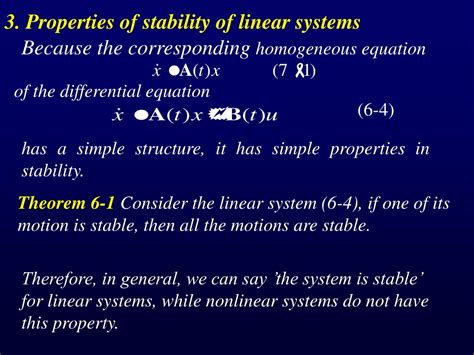 PPT Chapter Stability Analysis Of Linear Systems PowerPoint Presentation ID