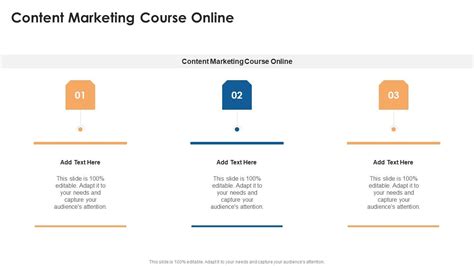 Content Marketing Course Online In Powerpoint And Google Slides Cpb