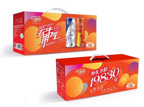 2019版瀞度气泡水礼盒 芳心可可 站酷ZCOOL