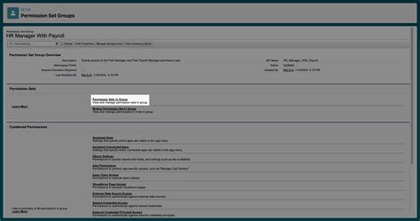 Permission Set Groups