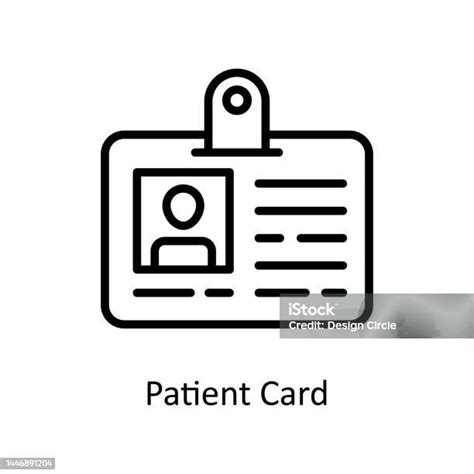 환자 카드 벡터 개요 아이콘 디자인 그림입니다 흰색 배경에 의료 기호 Eps 10 파일 0명에 대한 스톡 벡터 아트 및 기타 이미지 0명 거리 건강 진단 Istock