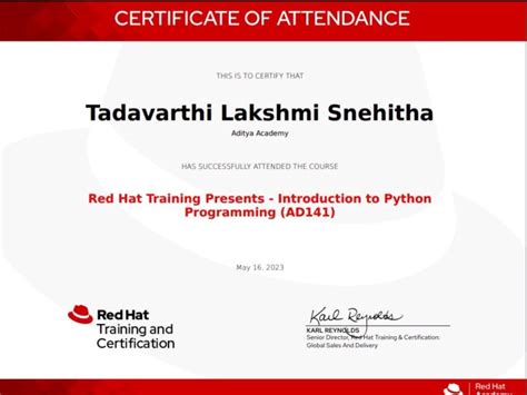 Lakshmi Snehitha Tadavarthi On Linkedin I Am Very Happy To Share That