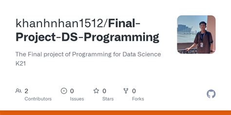 github khanhnhan1512 final project ds programming the final project