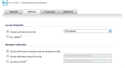 Routing 2 Subnets Across A Site To Site Vpn Sonicwall Networking