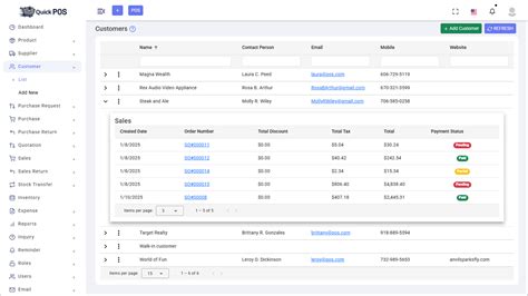 Quick POS Advanced POS With Inventory Management Point Of Sale POS Laravel Net By