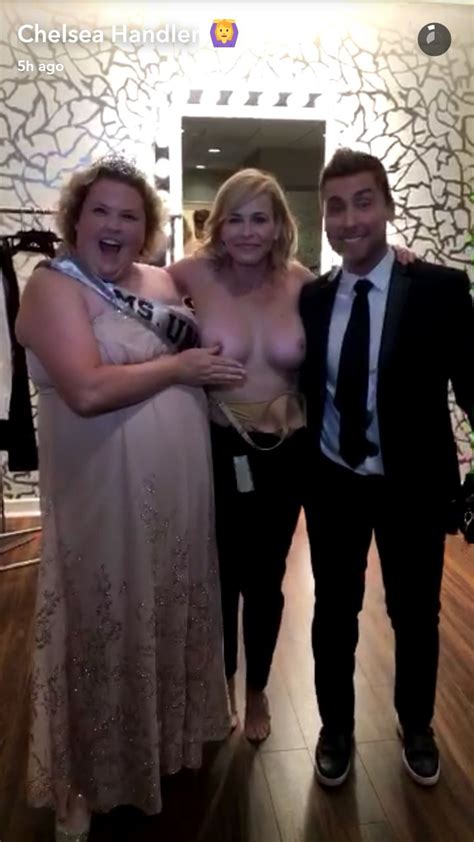 Chelsea Handler Topless DrunkenStepFather