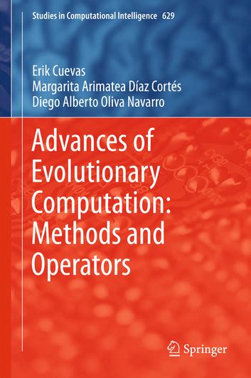 advances of evolutionary computation methods and operators 電子書籍 作：erik